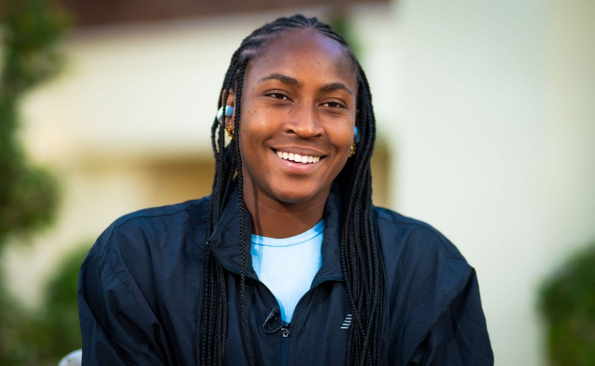 Coco Gauff draws 2-word reaction from Jalen Sera after latest mirror ...