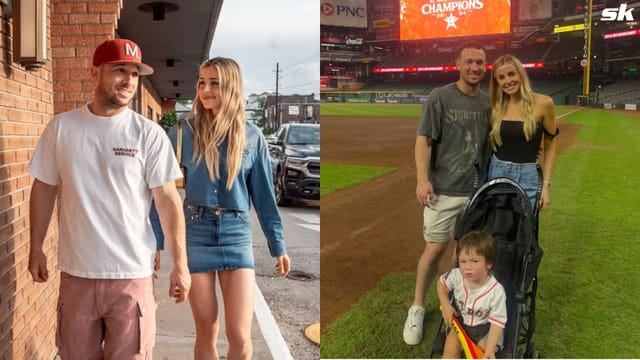 Alex Bregman's wife Reagan drops 3-word reaction to her third-trimester ...