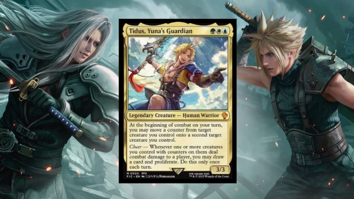 MTG reveals Commander deckleaders for Final Fantasy expansion