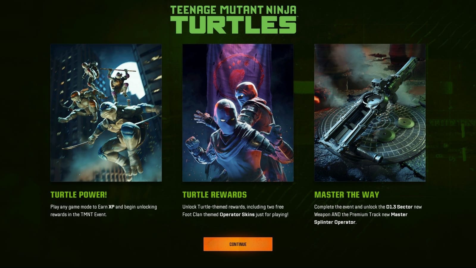 Teenage Mutant Ninja Turtles event in Black Ops 6 and Warzone: All ...