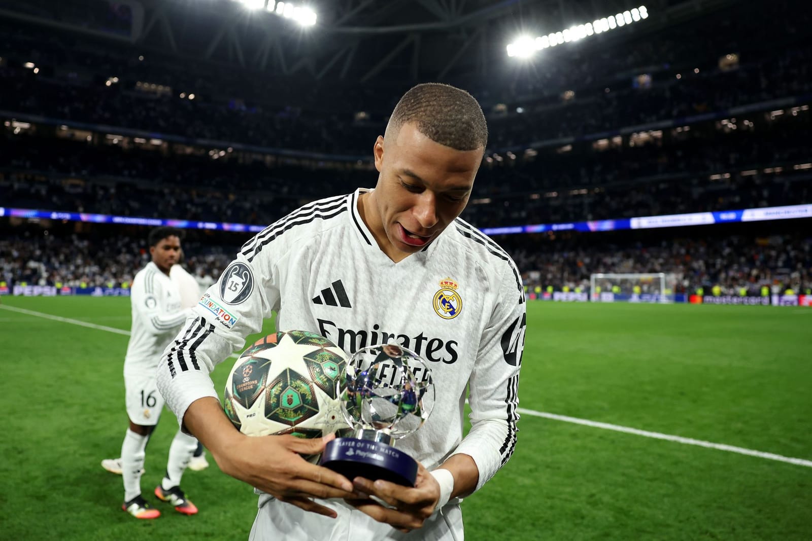 "Hope Rodri enjoyed that" - Social media reacts as Kylian Mbappe's hat ...