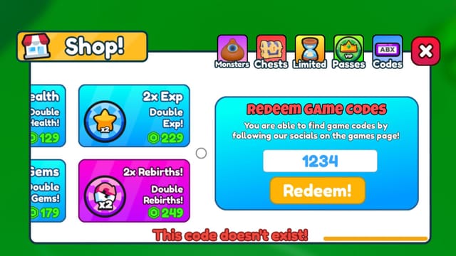 Monster Evolution codes (February 2025)