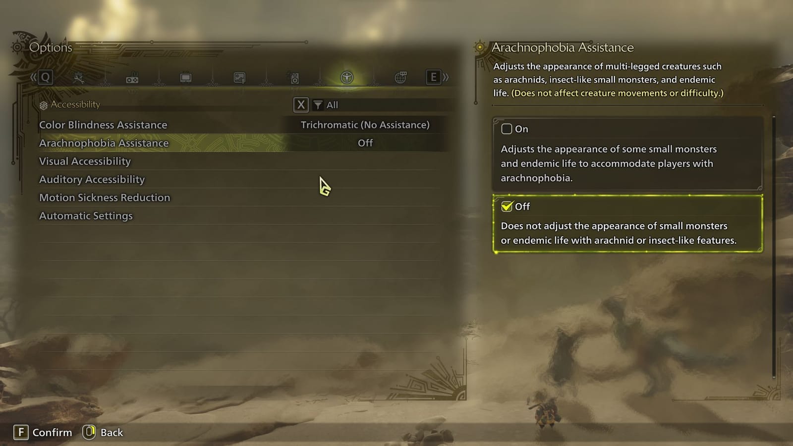 All Accessibility options in Monster Hunter Wilds explored