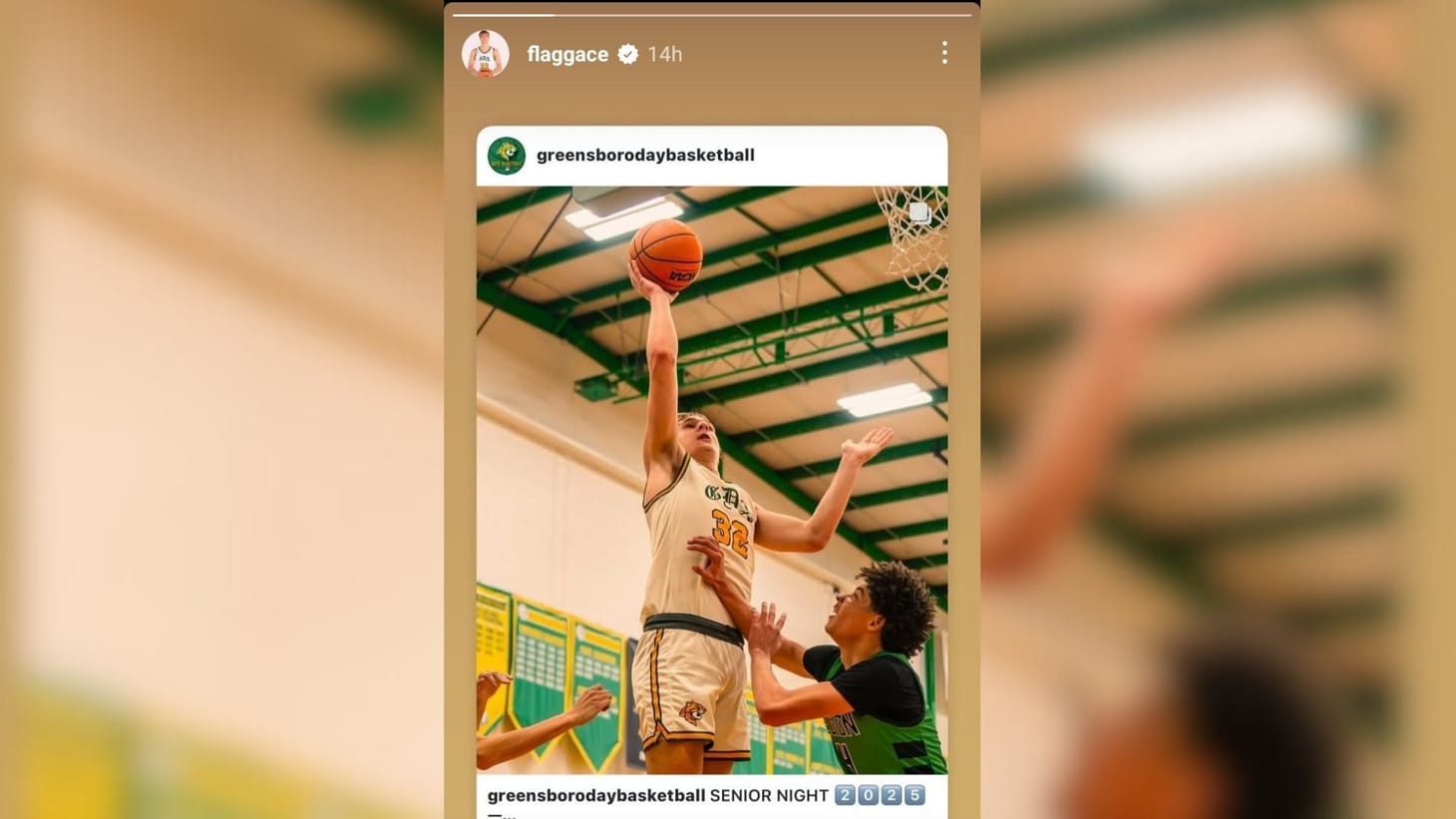 Cooper Flagg's brother Ace Flagg shares snaps from Senior Night at ...