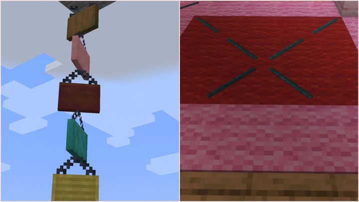 How to use banners and signs as decorations in Minecraft