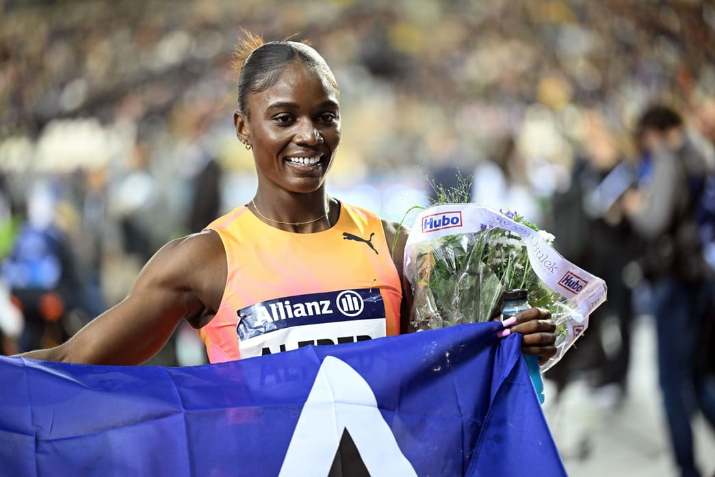 Olympic Champion Julien Alfred reflects on setting a new 300m national ...