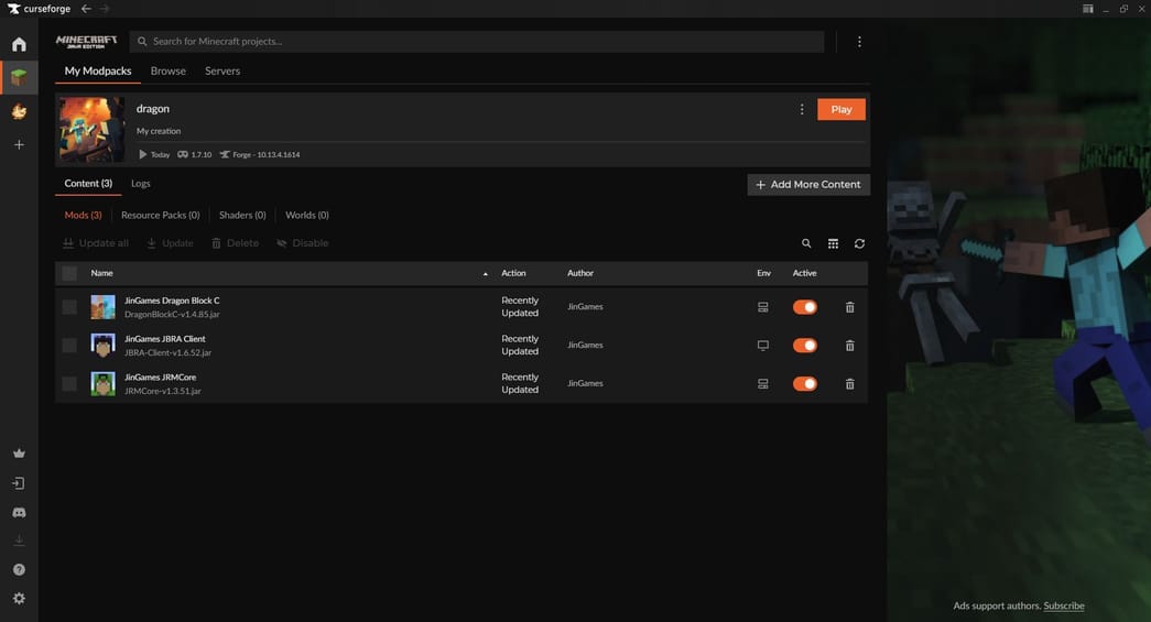 Minecraft Dragon Block C mod: Features and download guide