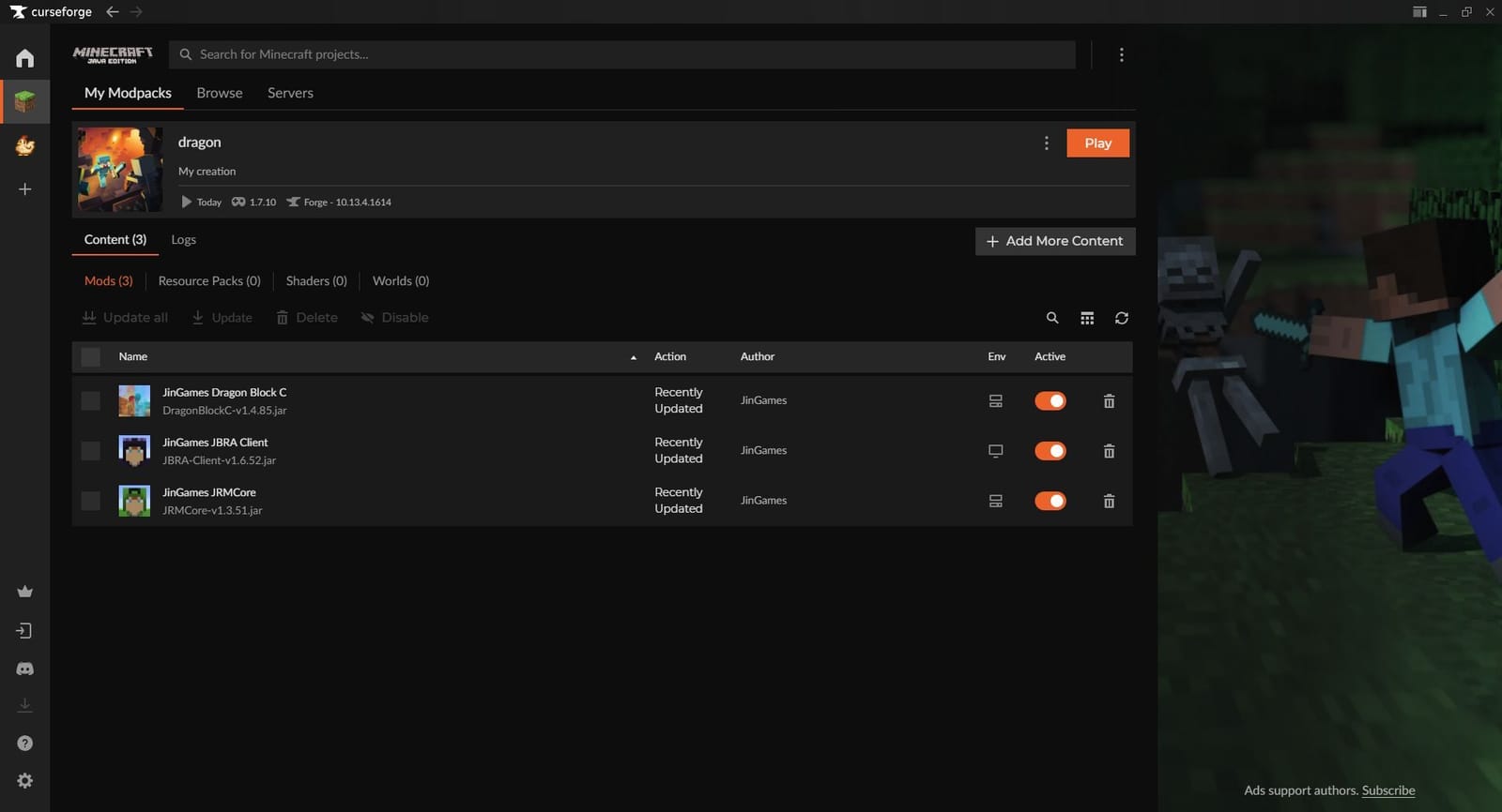 Minecraft Dragon Block C mod: Features and download guide