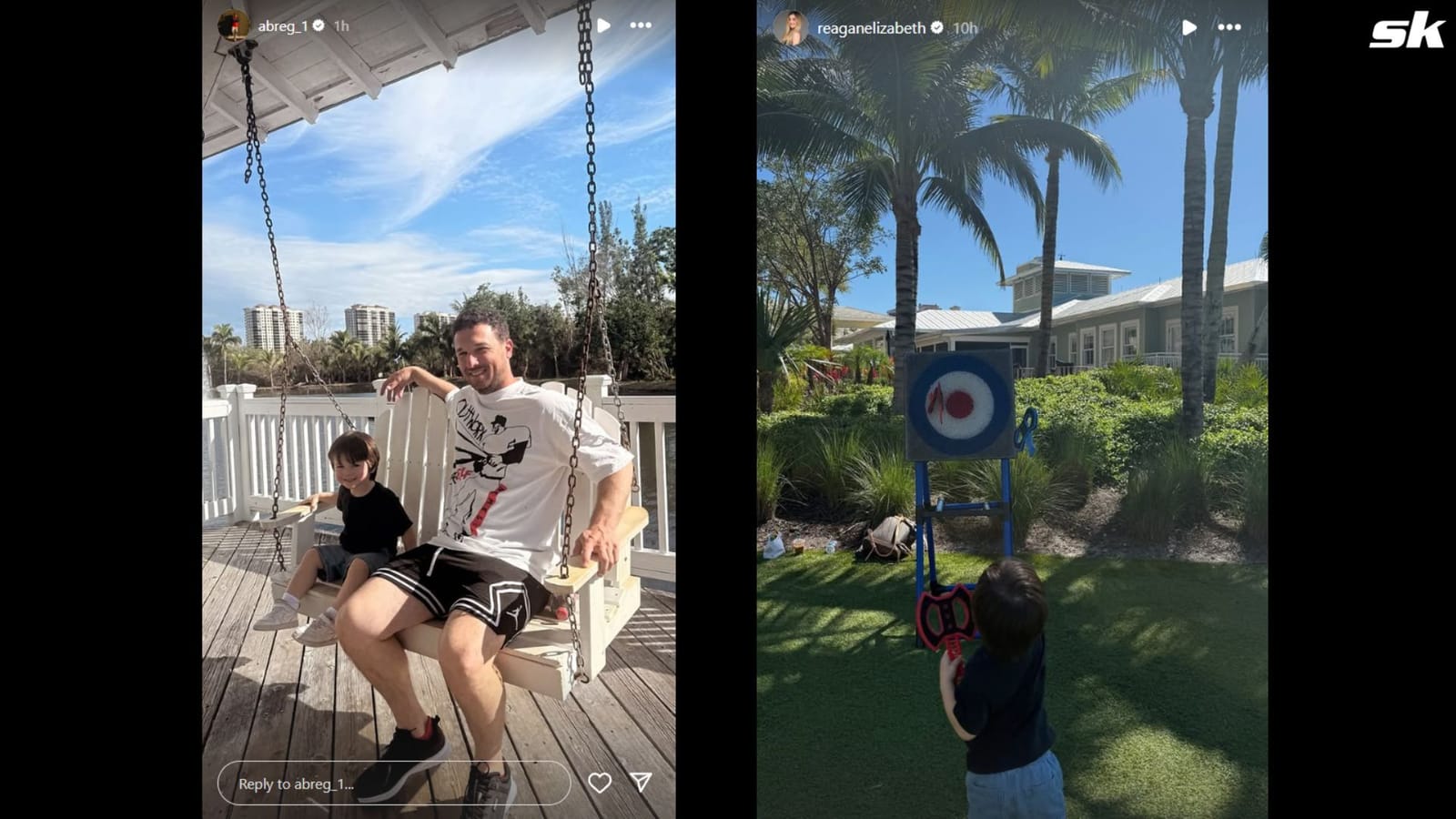 Alex Bregman & son Knox bring the cuteness in father-son playdate