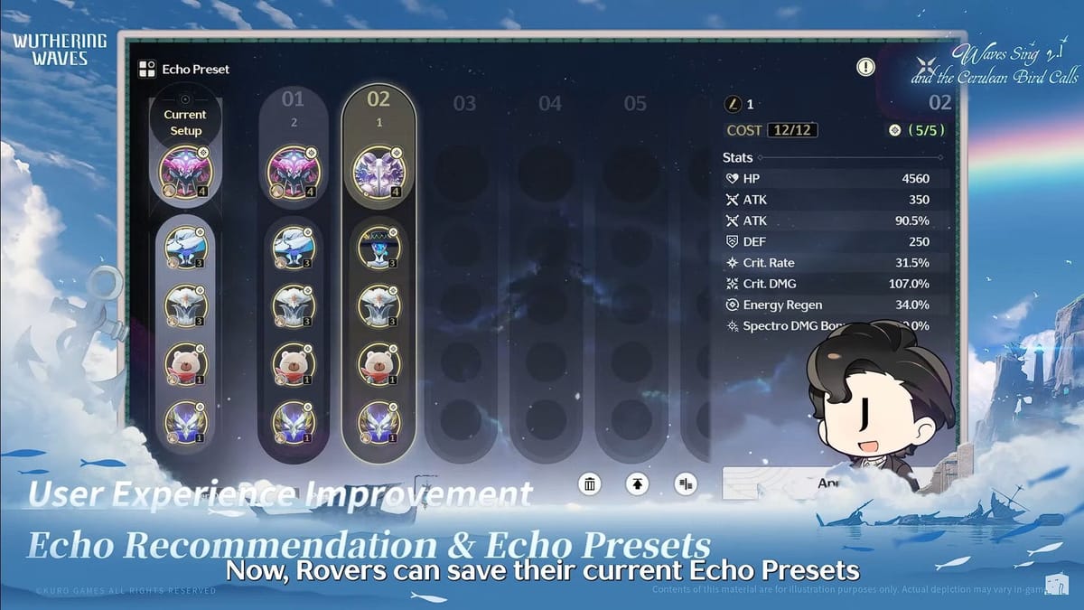 Wuthering Waves 2.1 livestream summary: Codes, characters, new area, and more