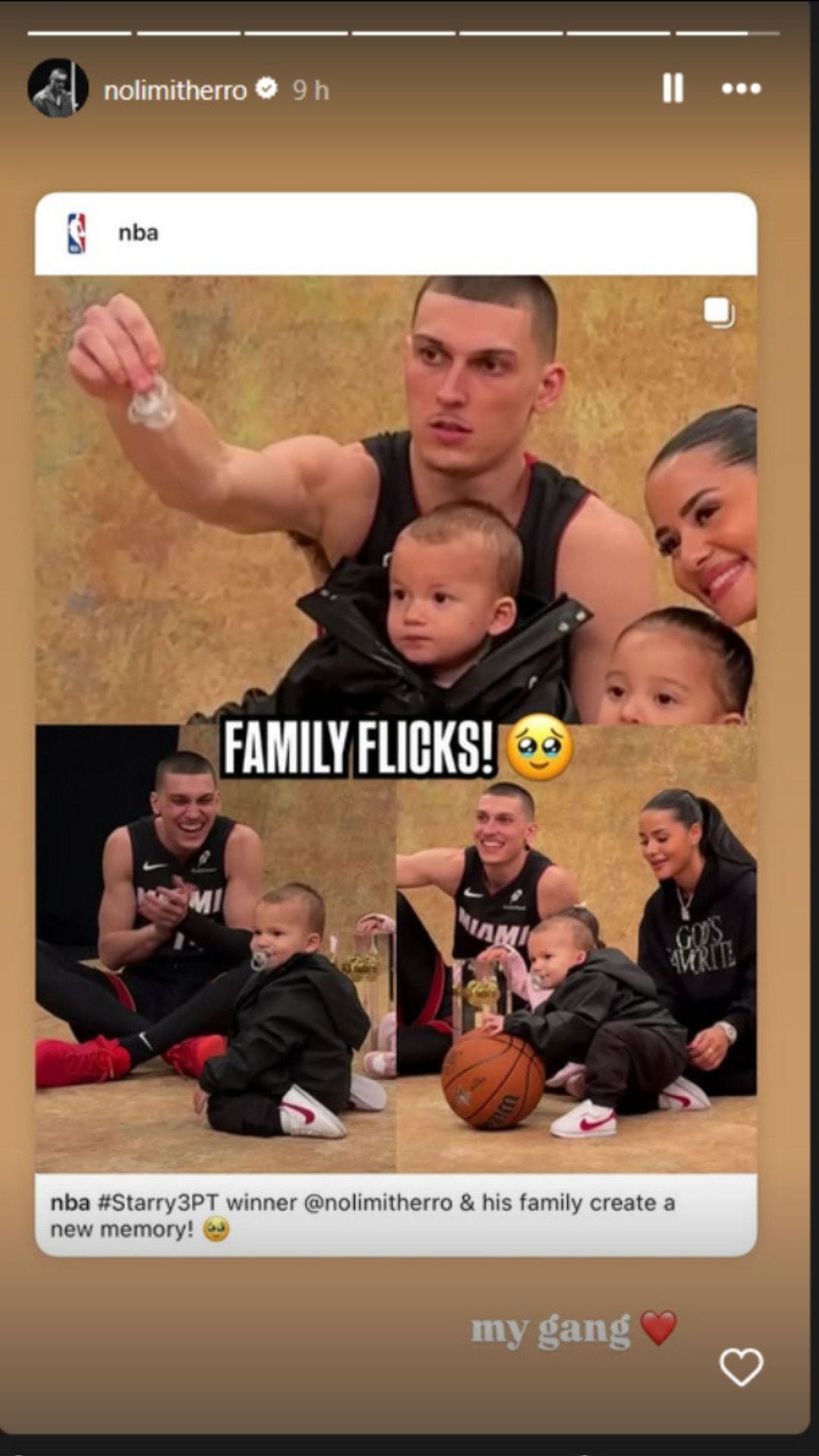 Tyler Herro drops heartfelt 2-word reaction as he soaks in family love ...