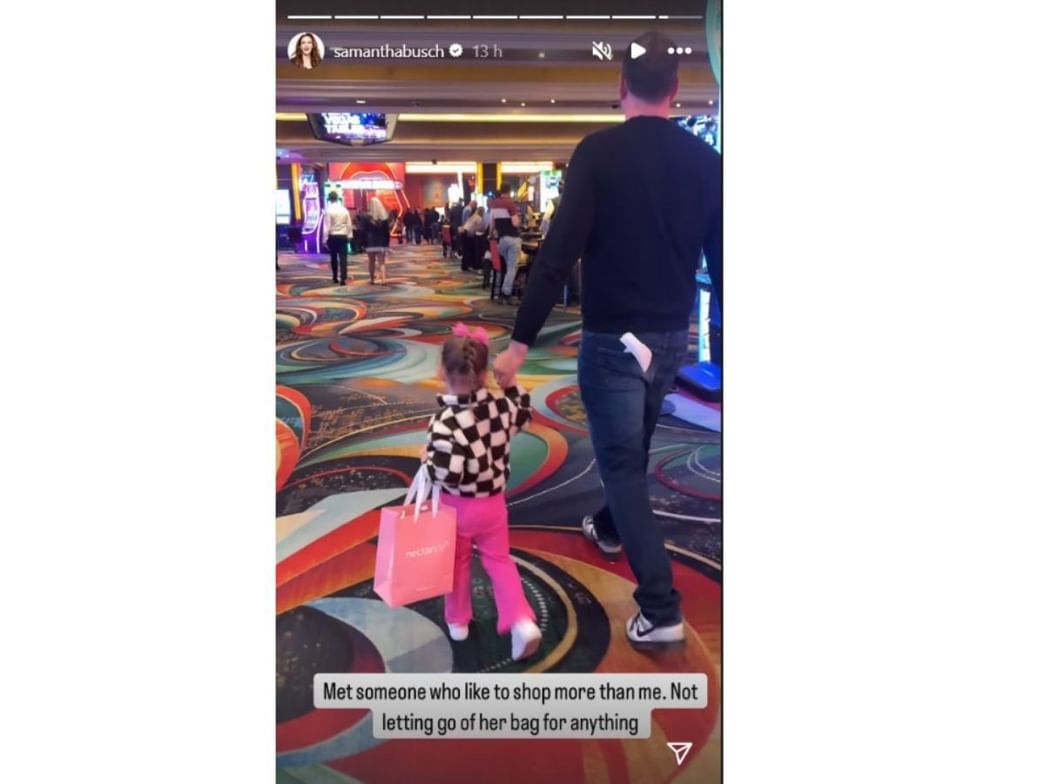 Kyle Busch's spouse Samantha joins the "We listen but we don't judge ...