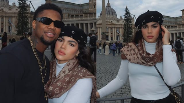 Ronald Acuna Jr.'s wife Maria Laborde shows off bicep pump after ...