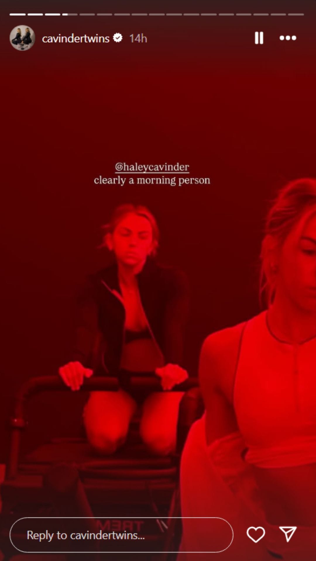 Haley: IN PIC: Hanna Cavinder shares hilarious snap of twin Haley ...