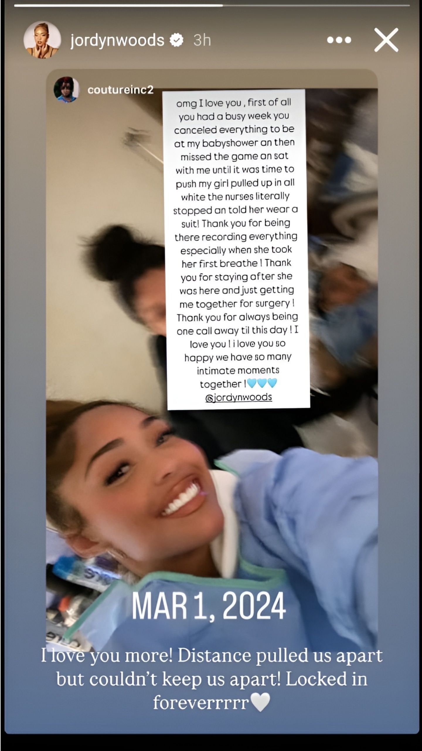 "Distance pulled us apart"- Jordyn Woods reacts warmly to Anthony ...