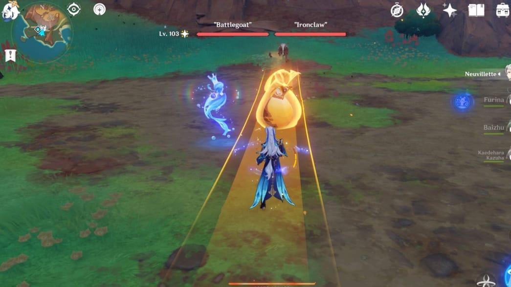 Genshin Impact Local Legend Battlegoat and Ironclaw guide: Location ...