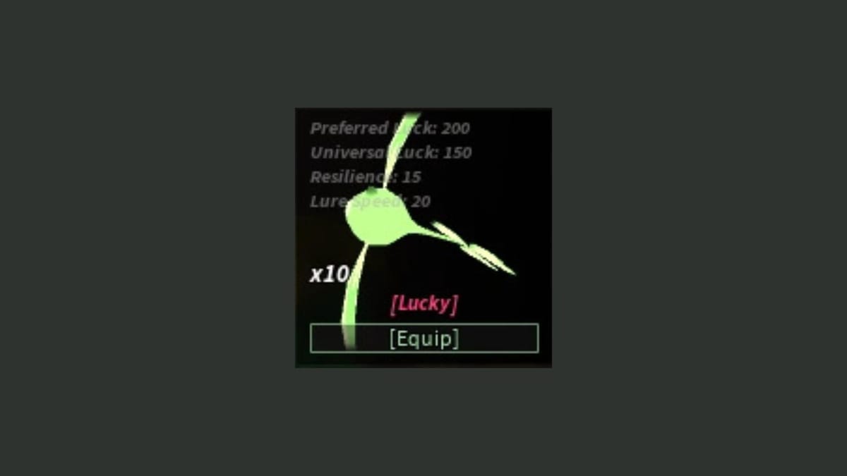 How to get Lucky bait in Fisch