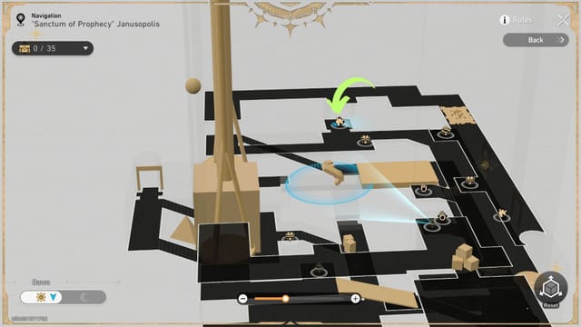 Honkai Star Rail: Sanctum of Prophecy Janusopolis Golden Scapegoat guide