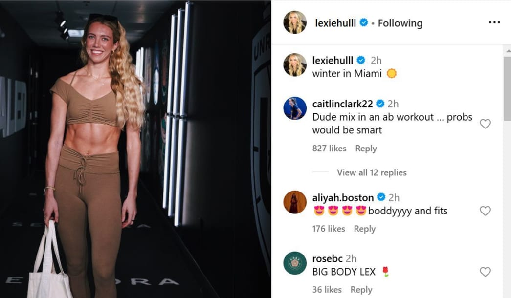 "Dude mix in an ab workout": Caitlin Clark, Aliyah Boston drop ...