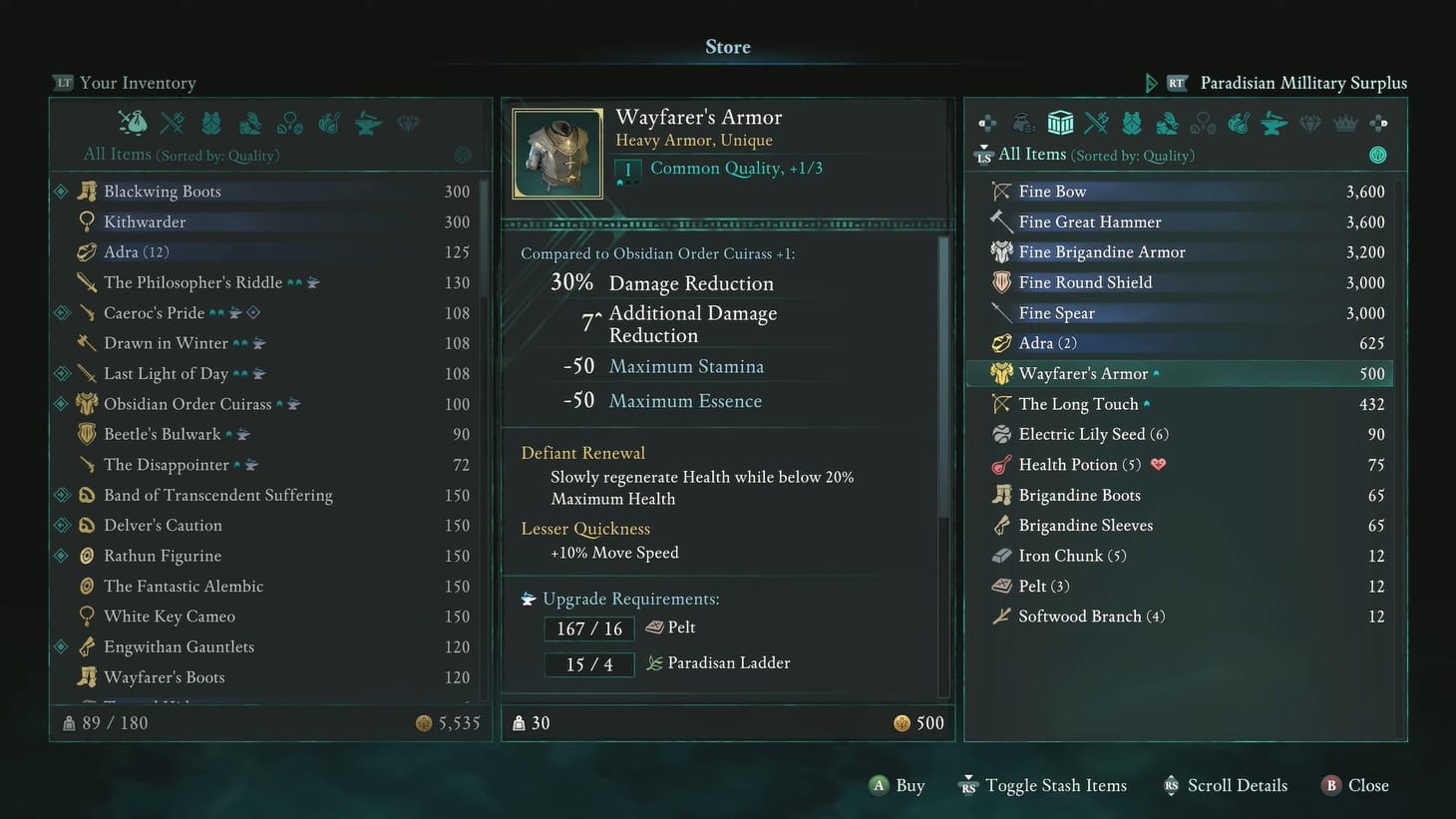 All Unique Armors in Avowed