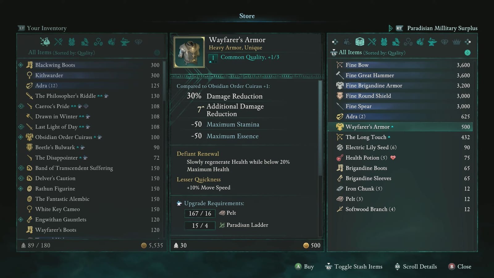 All Unique Armors in Avowed