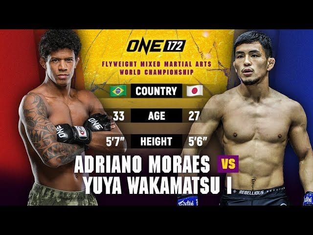 ONE 172: "I will be submitting him again" - Adriano Moraes predicts "the same result" in Yuya ...