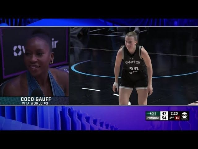 Coco Gauff sends love to WNBA star Aaliyah Edwards after being honored ...