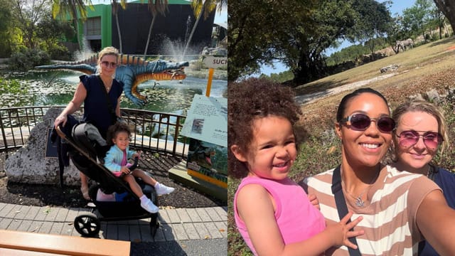 Napheesa Collier and daughter Mila make special memories on 'Zoo Day'
