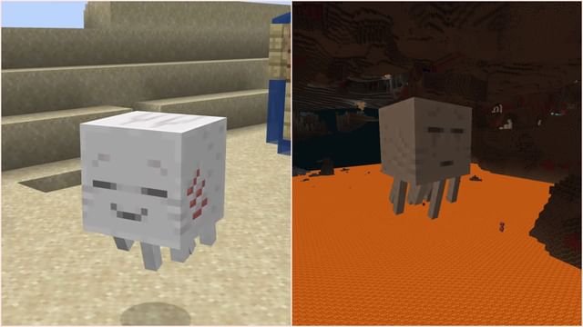 Why Minecraft should add a baby variant of original Nether ghast