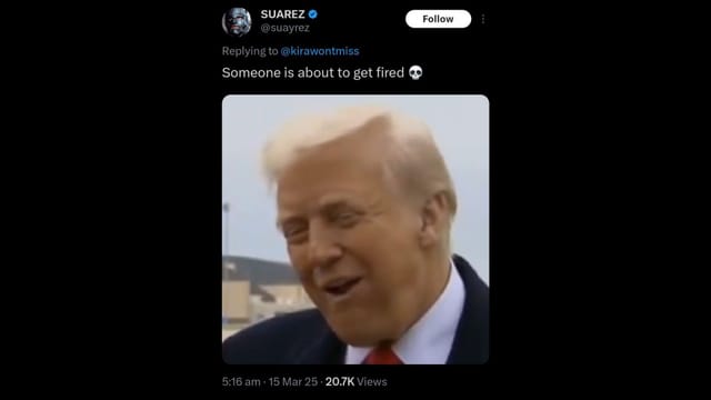 "Bro about to deport the reporter"- Memes erupt as internet reacts to ...