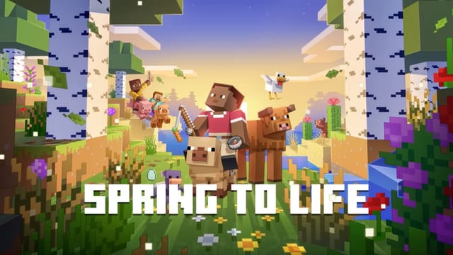 Minecraft releases new trailer in celebration of Spring to Life game ...