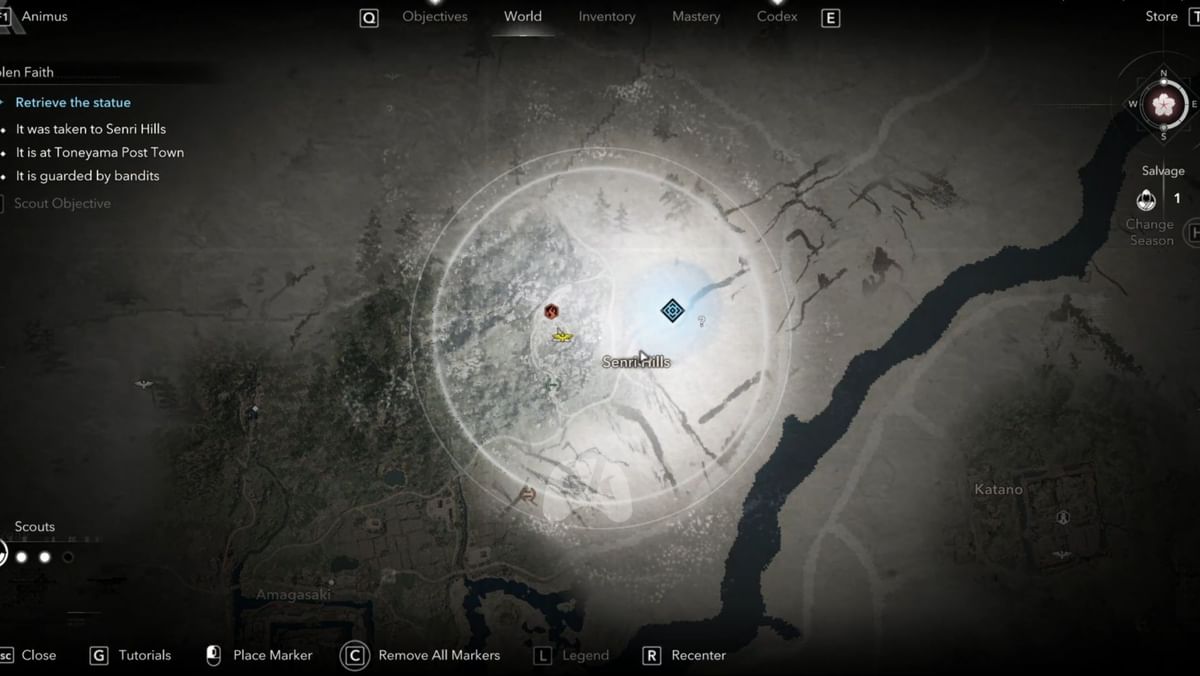 Assassin's Creed Shadows walkthrough: How to complete Stolen Faith main ...