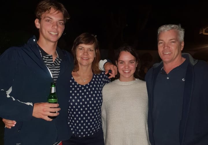 Tristan Stubbs Family - Father, Mother, Siblings