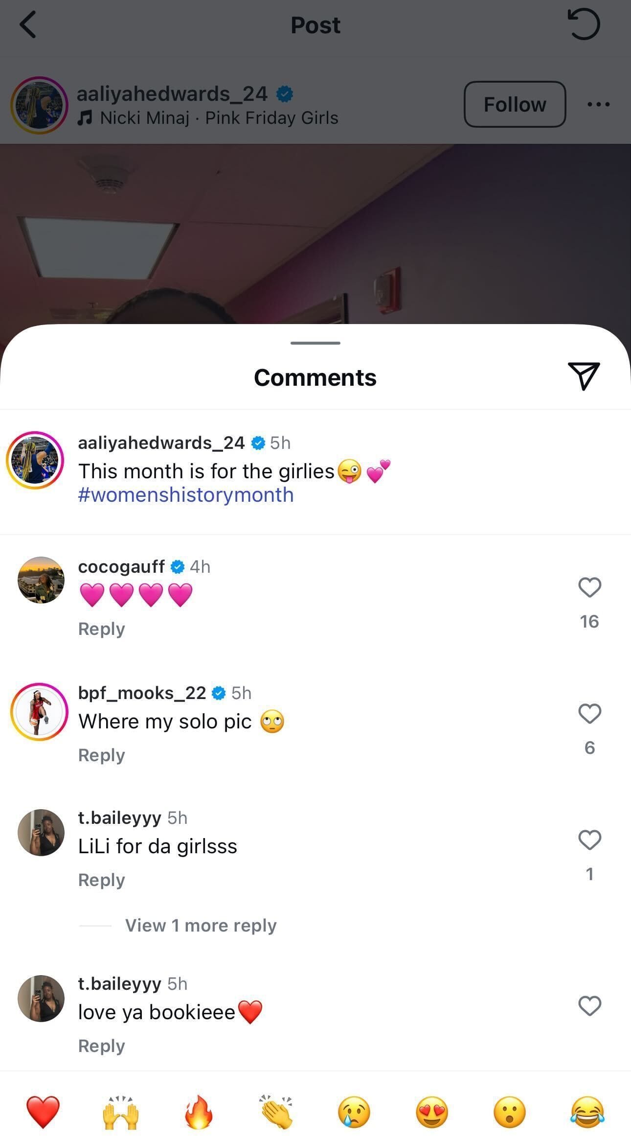 Coco Gauff sends love to WNBA star Aaliyah Edwards after being honored ...