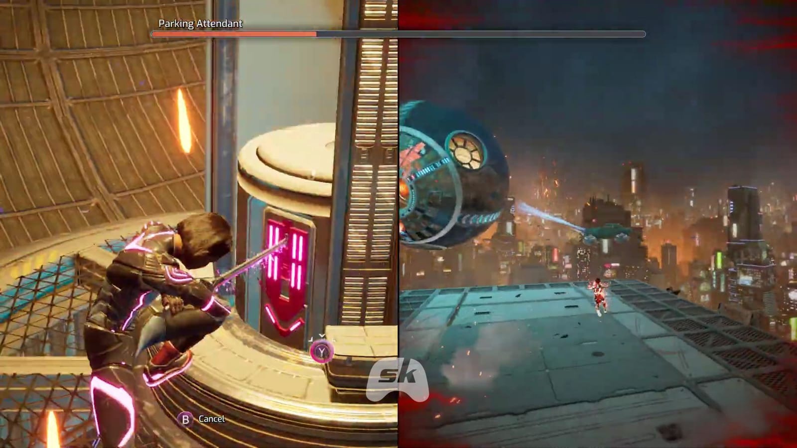 Split Fiction chapter 2: Parking Garage walkthrough