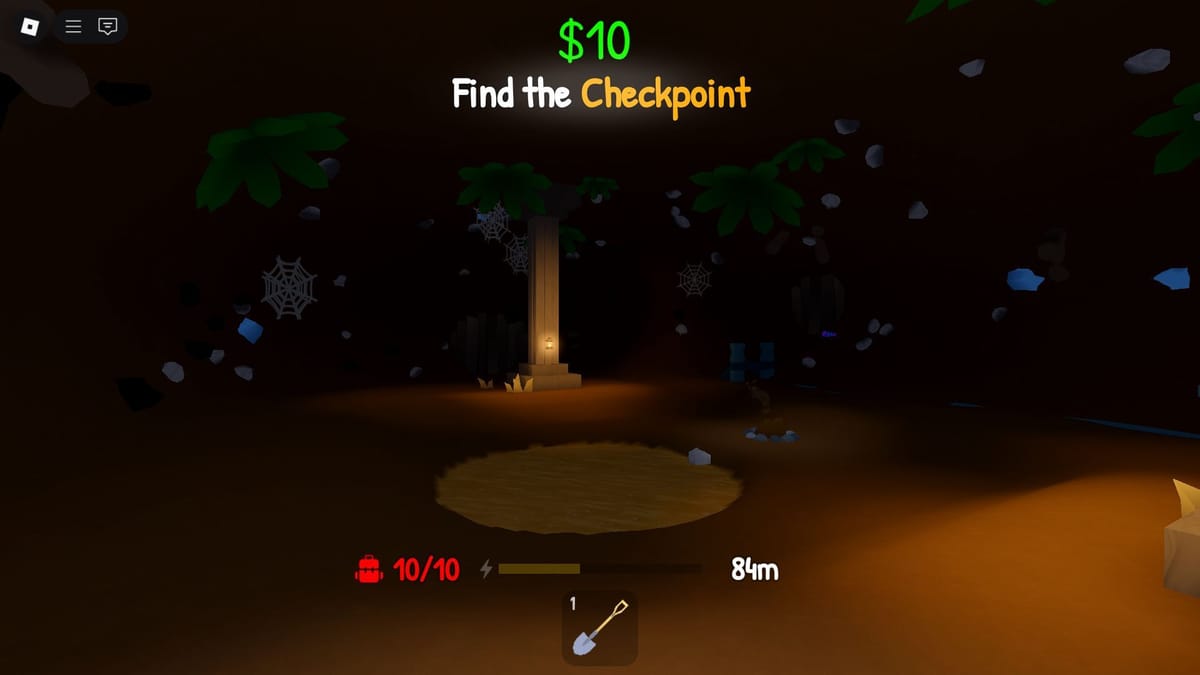 Dig the Backyard Checkpoint guide