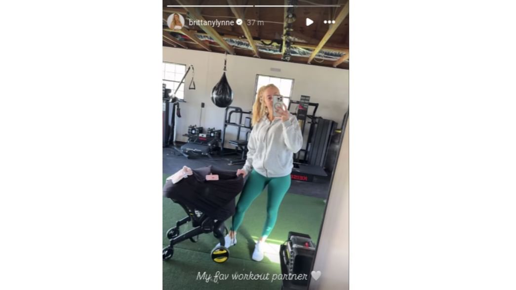 Patrick Mahomes' wife Brittany shares adorable moment with her ...