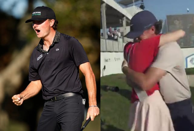 Watch: Luke Clanton's sisters celebrate as he bags the PGA Tour card at ...