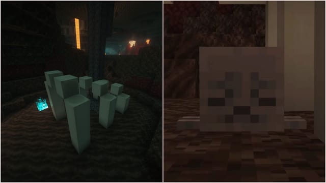 How to ride happy ghast in Minecraft