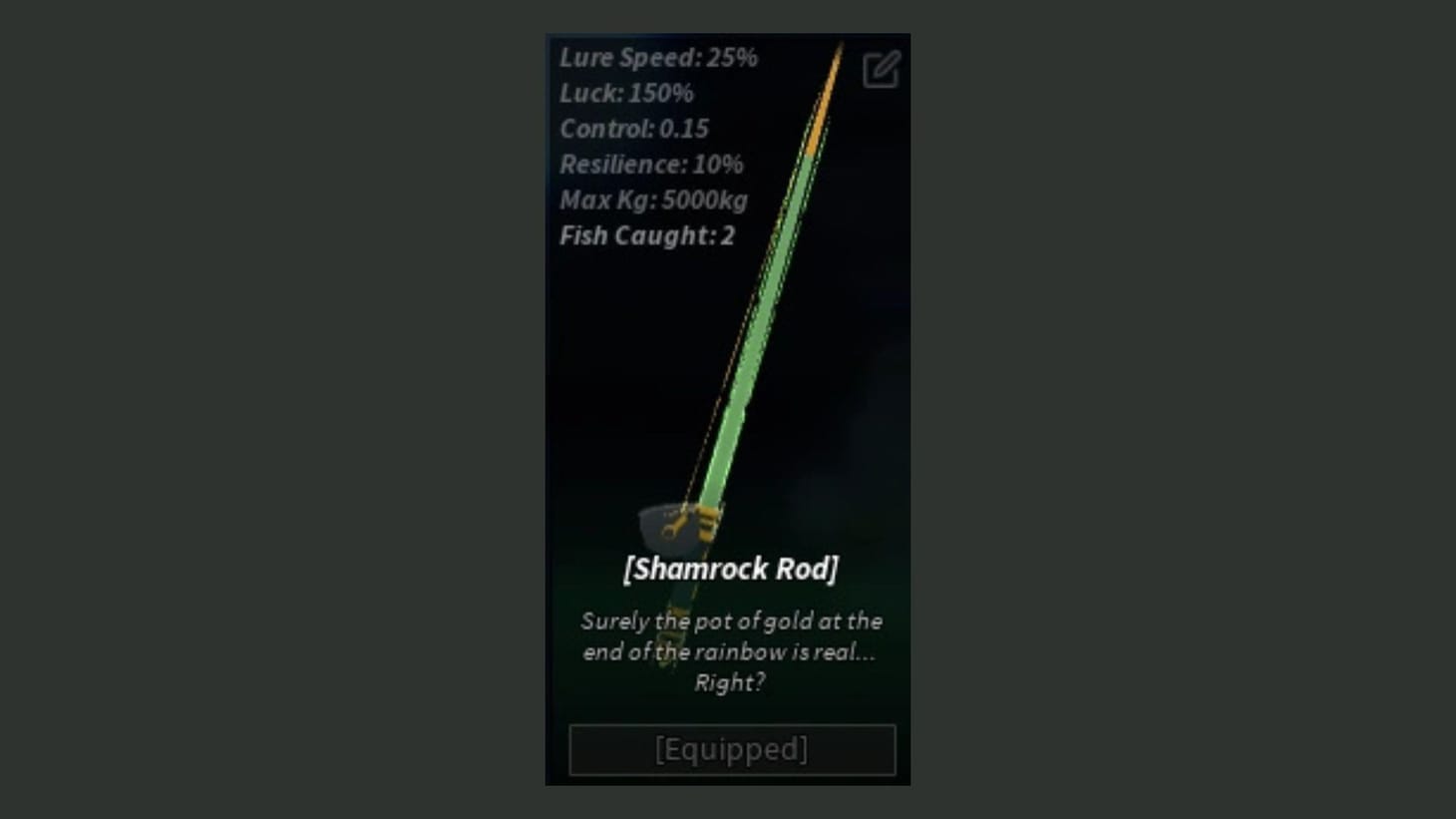 How to get Shamrock Rod in Fisch