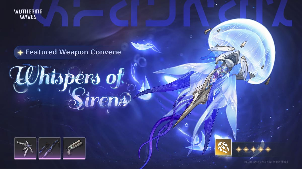 Best weapons for Cantarella in Wuthering Waves