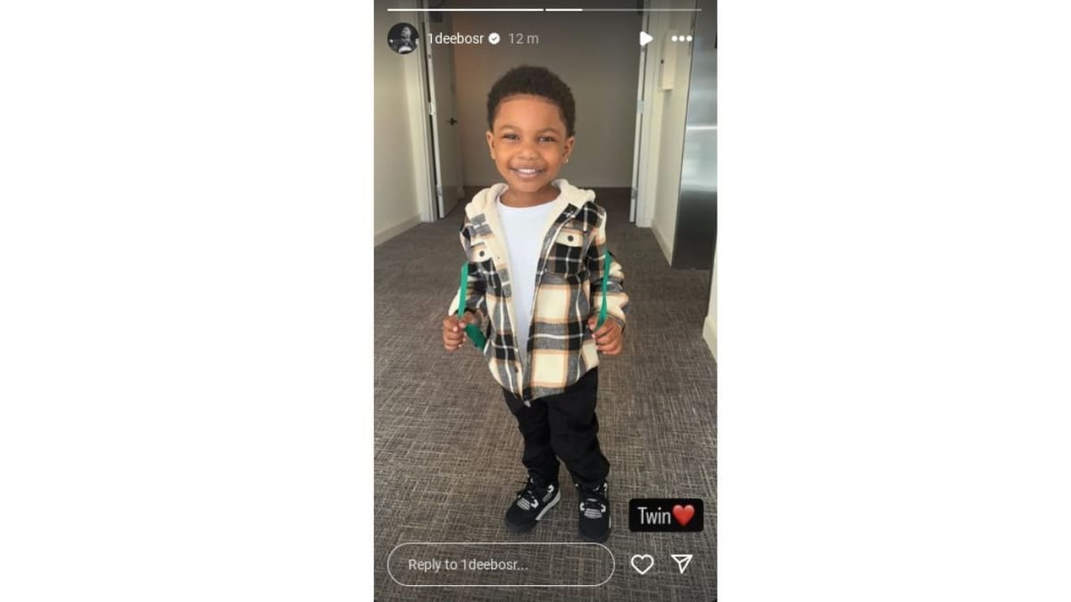 Deebo Samuel sends 1-word message for his three-year old son Tyshun