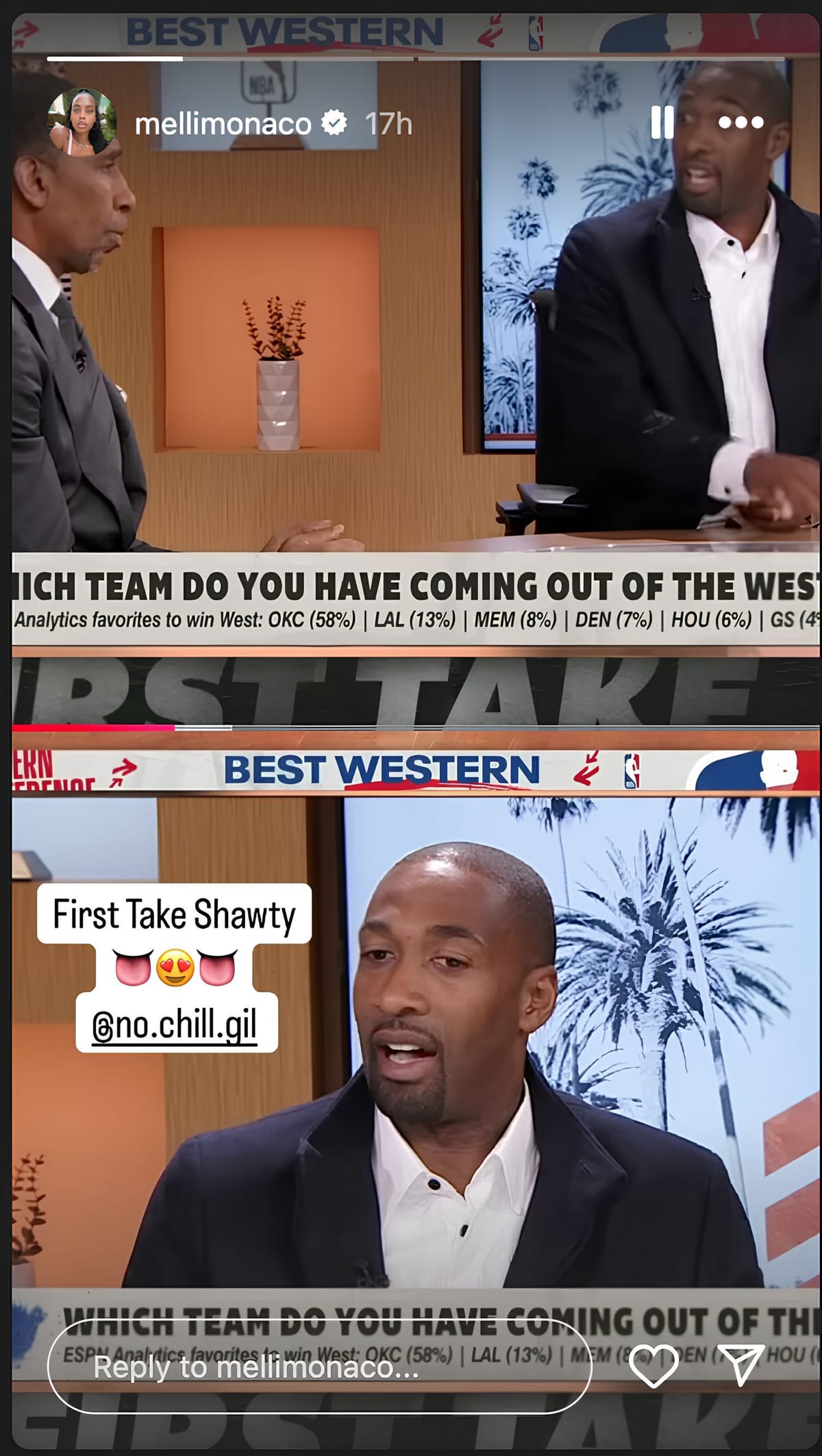 Gilbert Arenas' wife Melli Monaco drops 3-word heartfelt reaction after ...