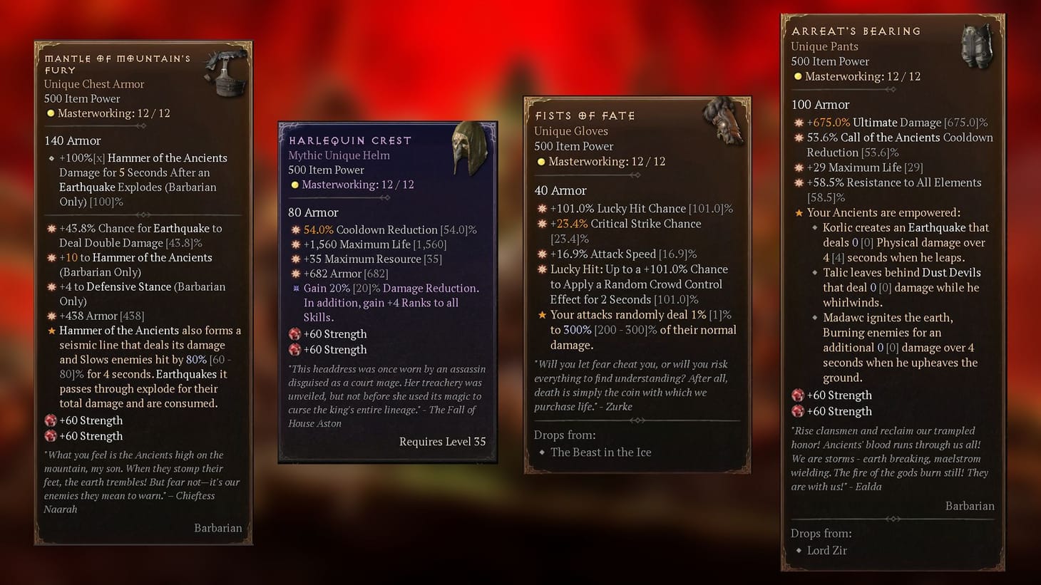 Diablo 4: Earthquake Barbarian endgame build guide
