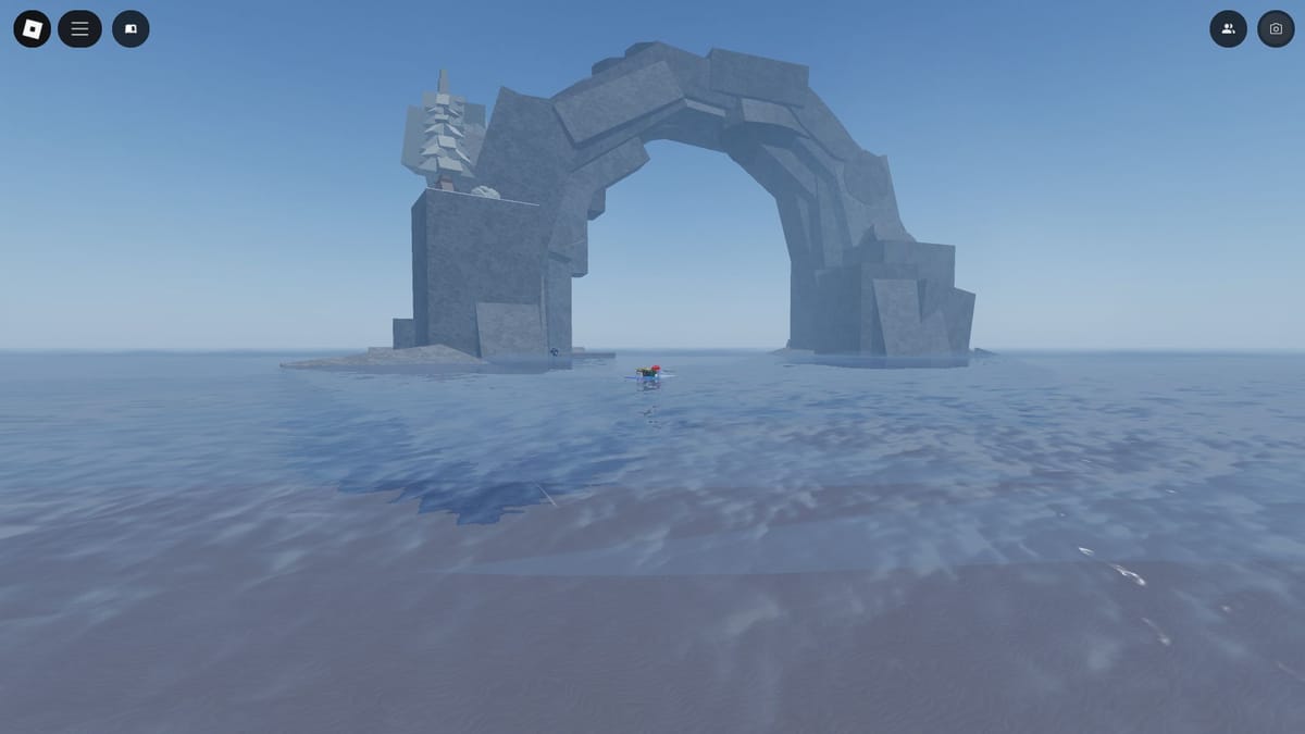 Where is The Arch in Fisch?