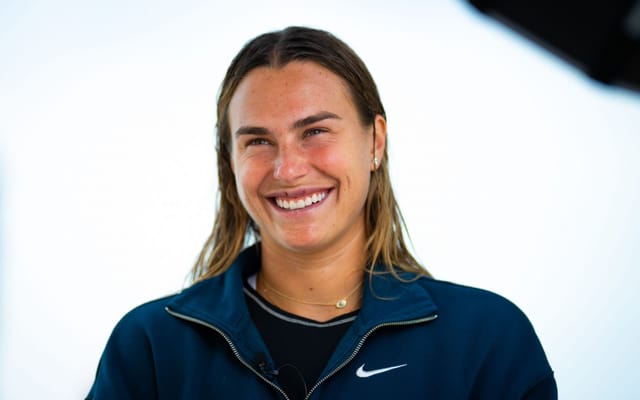In Pictures: Aryna Sabalenka turns up the glamor in stunning beachwear ...
