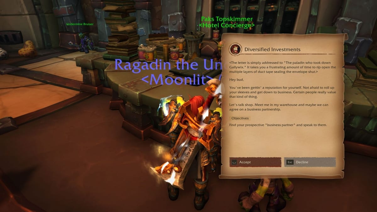 WoW: How to unlock secret Darkfuse Solutions Cartel in Undermine