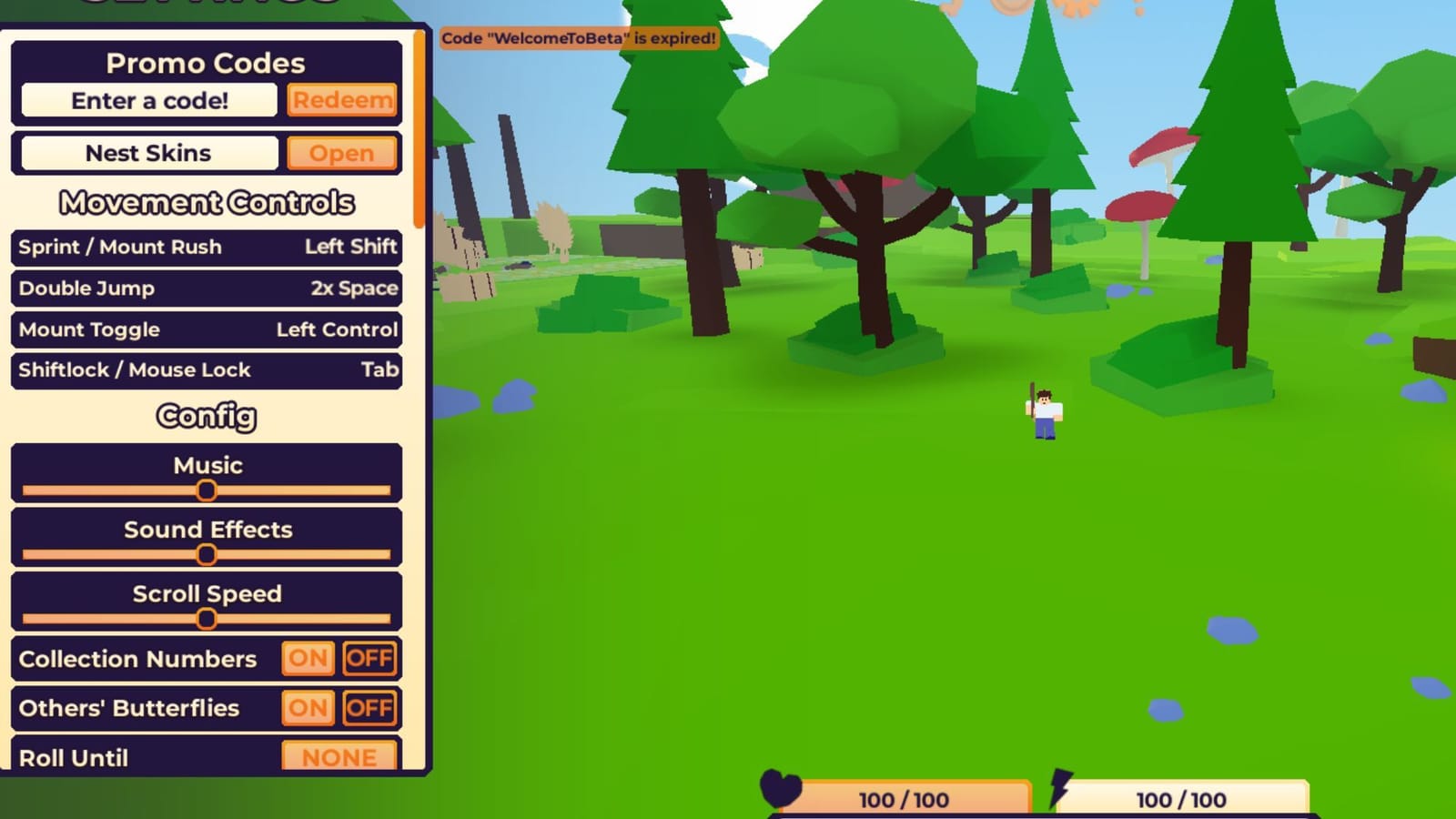 Project Butterfly codes