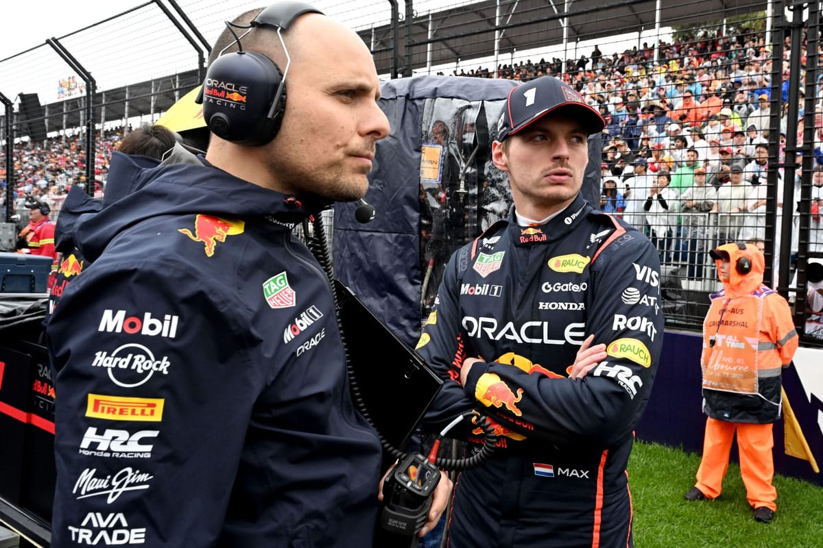 Red Bull shares montage of Max Verstappen and race engineer Gianpiero Lambiase after Lewis ...