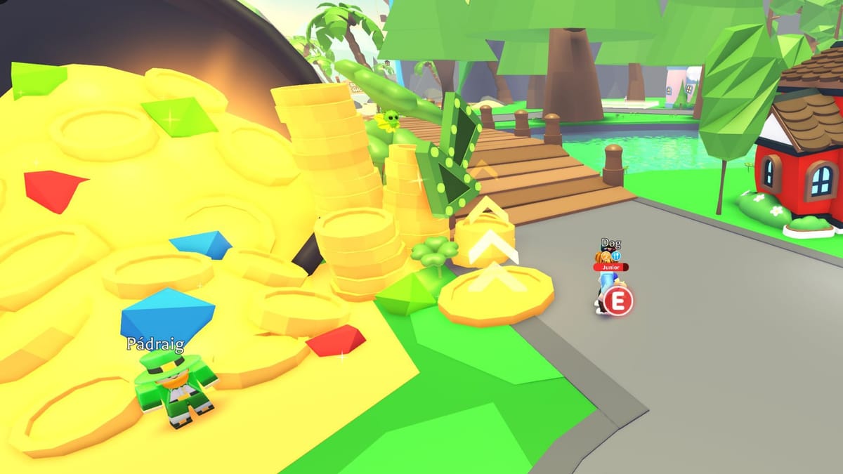 How to slide down the Rainbow in Adopt Me